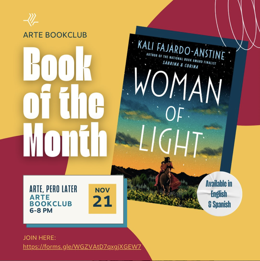 BOOKCLUB: Woman of Light - Arte Americas